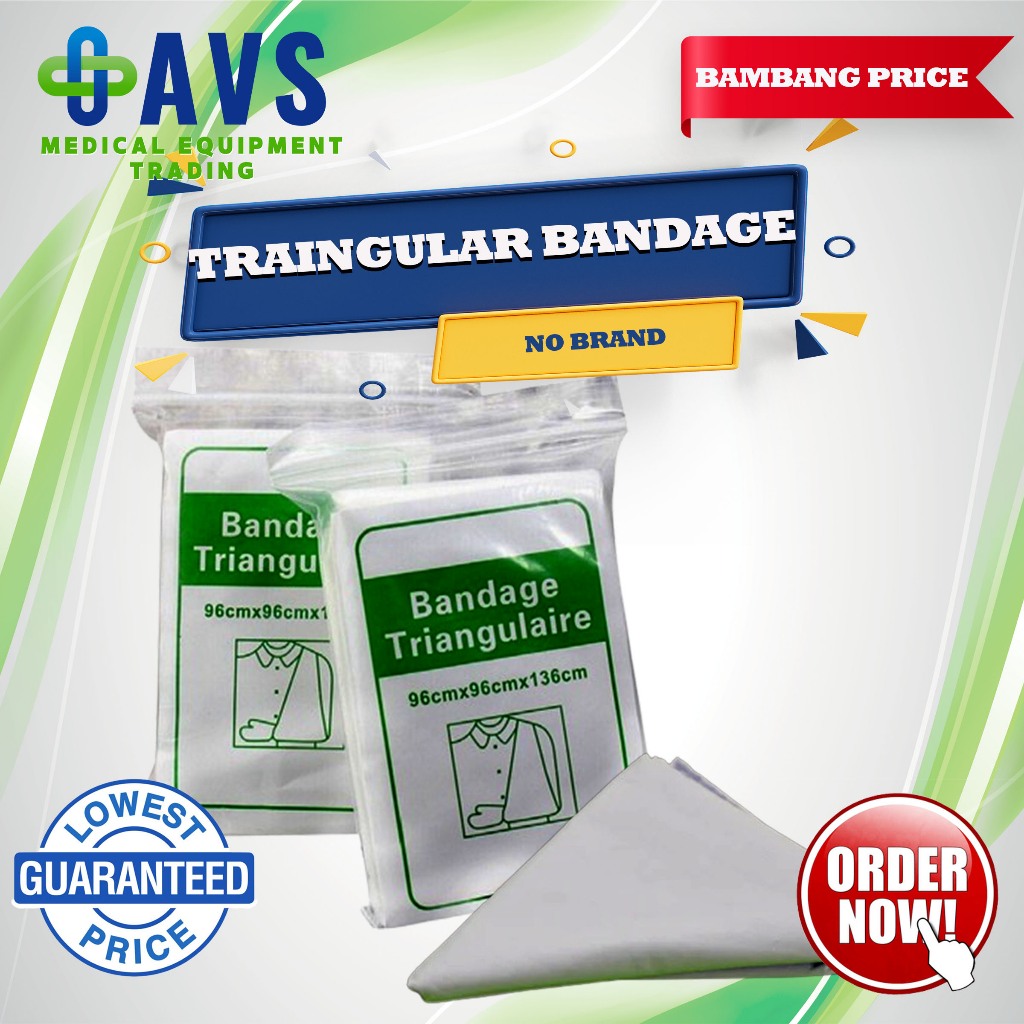 Triangular Bandage Big Size XL | Shopee Philippines
