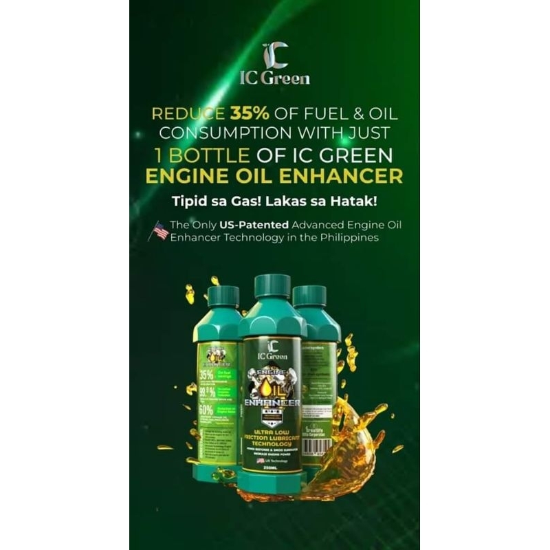 IC Green oil additives | Shopee Philippines