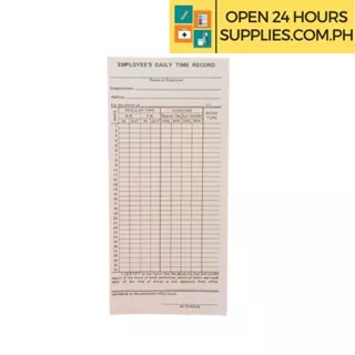 Shop daily time record for Sale on Shopee Philippines