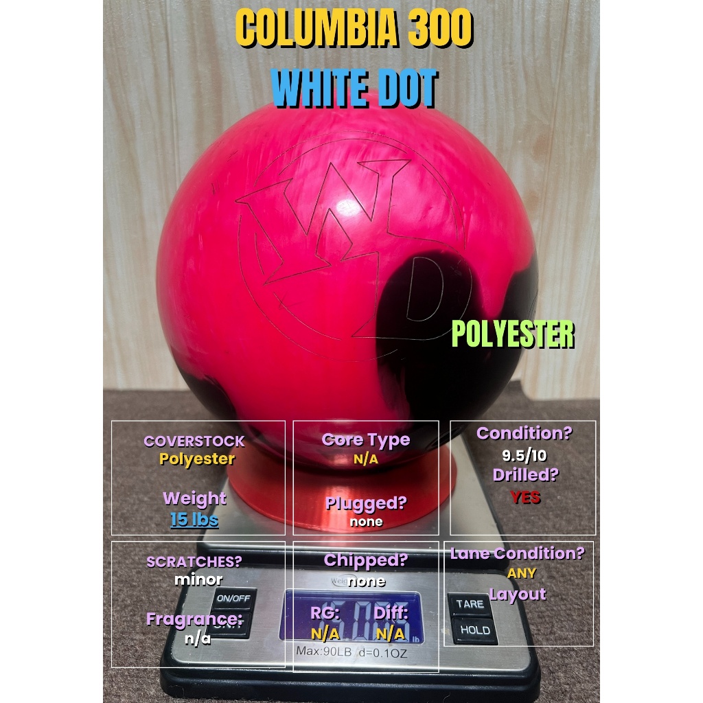 Columbia 300 Bowling Ball (Used/Bnew) | Shopee Philippines