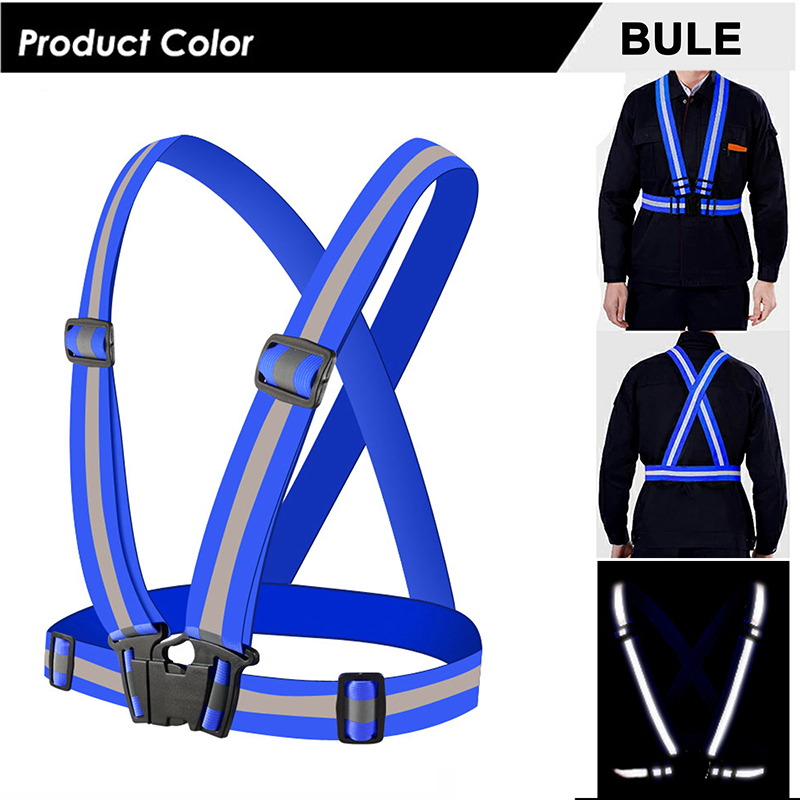 Reflectorized vest Adjustable Reflective Vest security vest safety vest ...