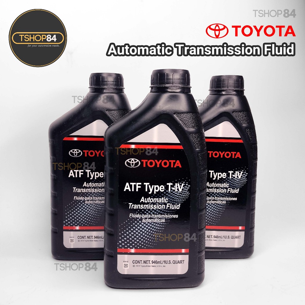 Toyota GENUINE ATF Type T-IV Automatic Transmission Fluid 1USQ/946mL ...
