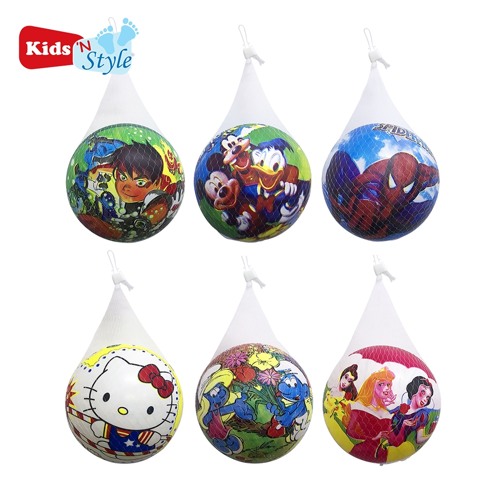 Cartoon Character PVC Inflatable Rubber Bouncing Balls For Kids ...