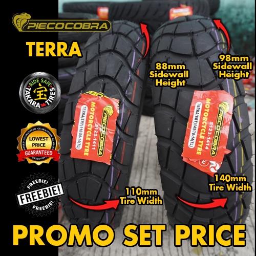 PIECOCOBRA TIRE TERRA 12 13 & 14 SET (DISCOUNTED SET PRICE) | Shopee ...