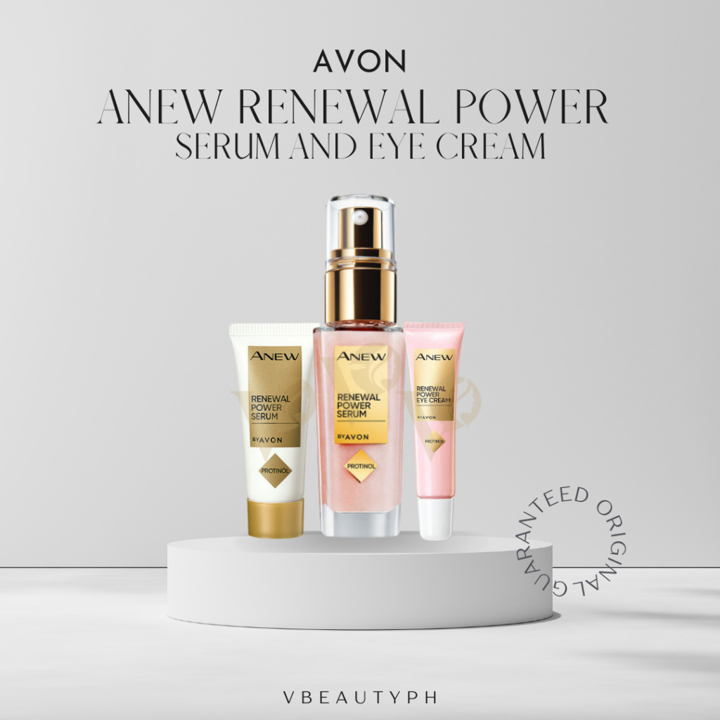 AVON Anew Renewal Serum and Eye Cream Power BESTSELLER | Shopee Philippines