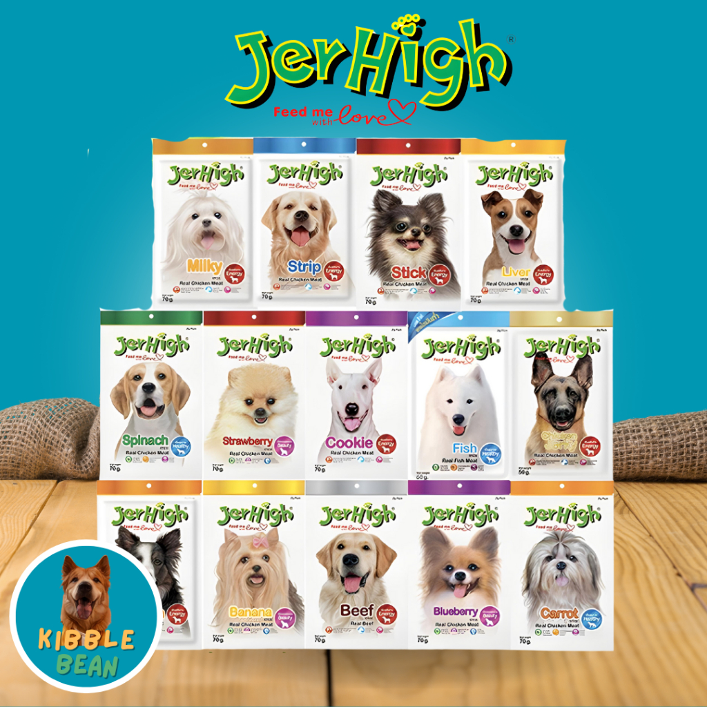 JerHigh Dog Treats (70G) - Made with REAL meat | Shopee Philippines