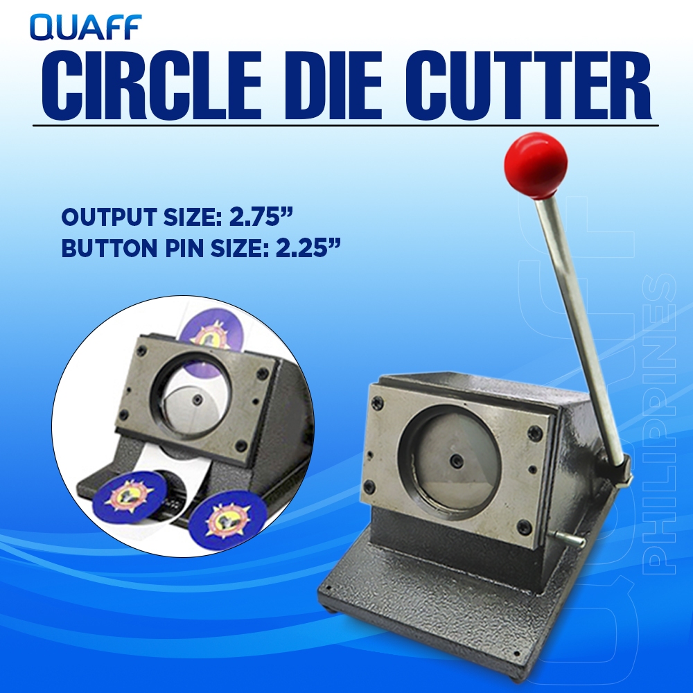 Circle Die Cutter for Button Pins 2.25inches Heavy Duty | Shopee ...