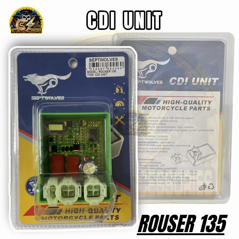 CS Motorcycle Rouser 135 CDI Unit 10Pin | Shopee Philippines