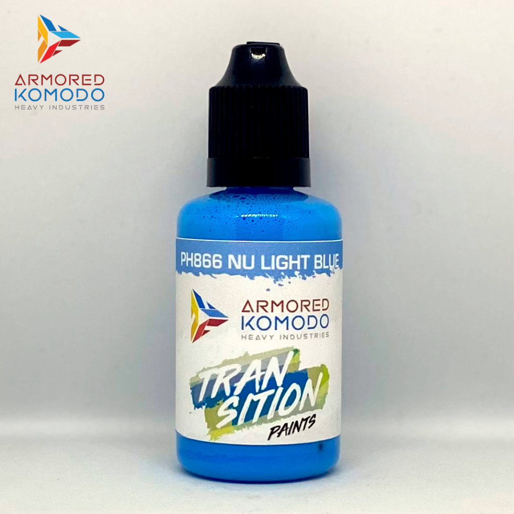 Nu Light Blue PH866 Transition Paint 30ml Armored Komodo Waterbased Acrylics | Shopee Philippines