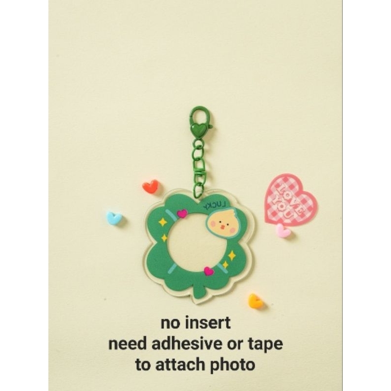 Mini Photo ID Keyring or Keychain | Daiso Korea ONHAND KR Carebears ...