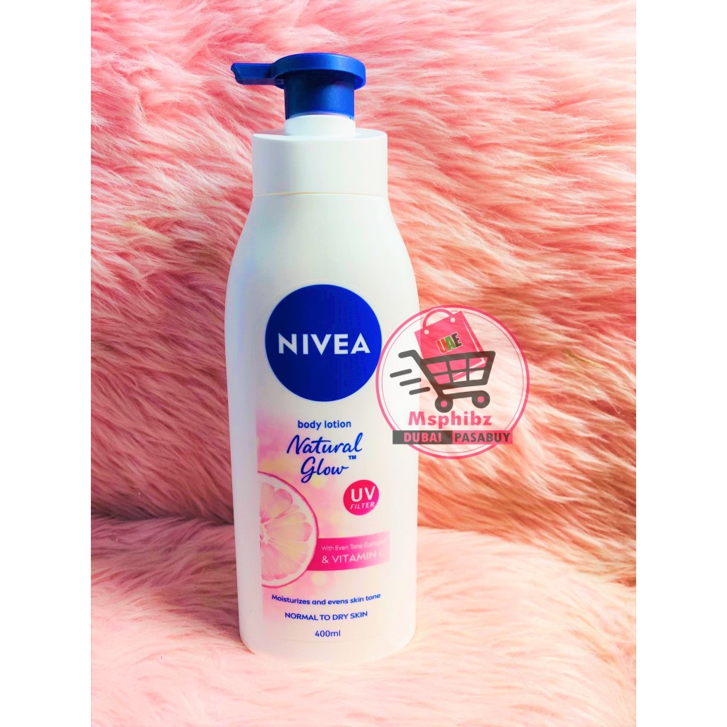 Nivea Natural Glow UV Filter 400ML Made In UAE EXP:2027 and 2026 ...