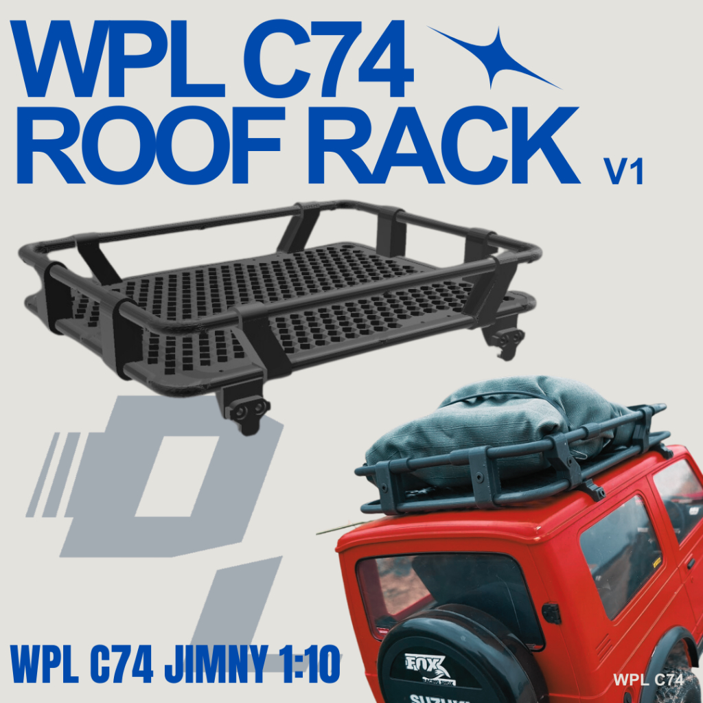 WPL C74 JIMNY 4X4 RC CRAWLER 1:10 ROOF RACK V1 | Shopee Philippines