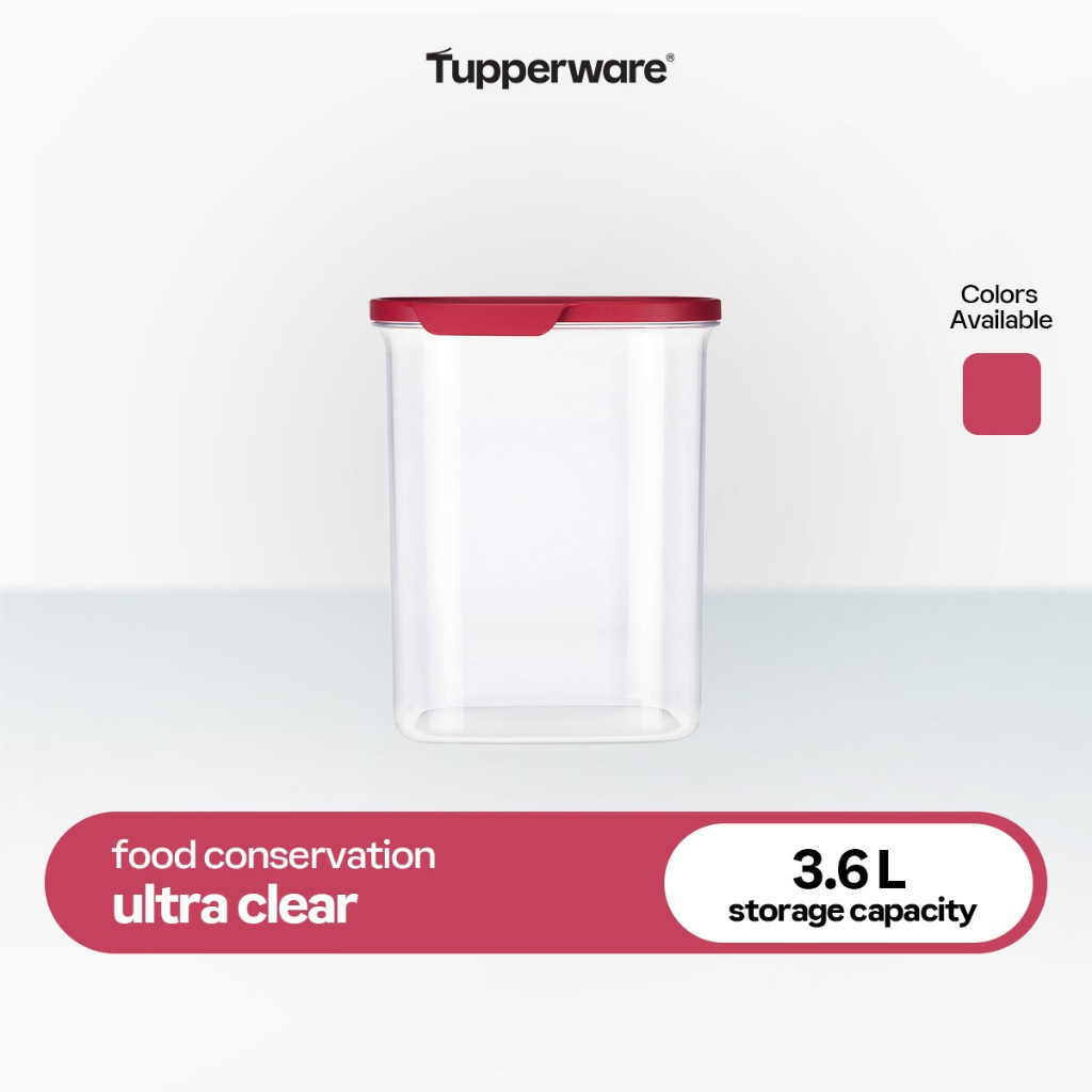 Tupperware Ultra Clear 3.6L [Food Keeper] [Dry Storage] [Kitchen ...
