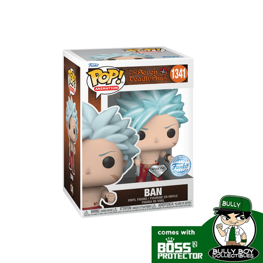 Funko POP! Animation: The Seven Deadly Sins - Ban 1341 Diamond Glitter ...