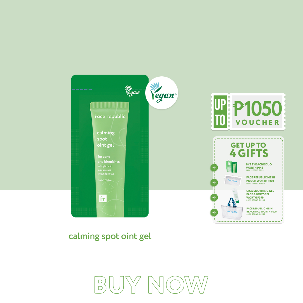 Face Republic Calming Spot Oint Gel | Vegan-certified 2mL | Shopee ...