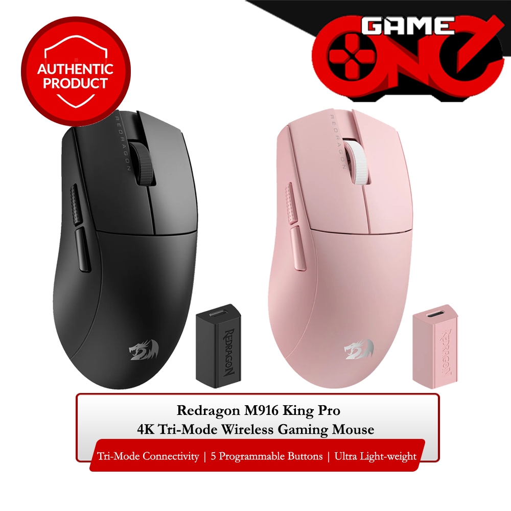 Redragon M916 King Pro 4K Tri-Mode Wireless Gaming Mouse | Shopee Philippines