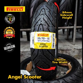 PIRELLI TIRE Angel Scooter 13 by TAKARA (Free sealant, valve & sticker ...