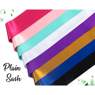 Agar.Shop Plain Sash Diy Sashes For Pageants, Birthday, Party ...