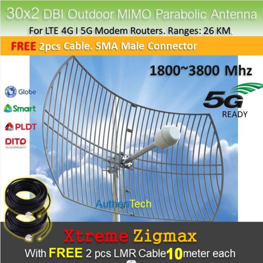 unifi ac mesh a【COD+Local Delivery】5G Mimo Antenna Grid Antenna 1700 ...