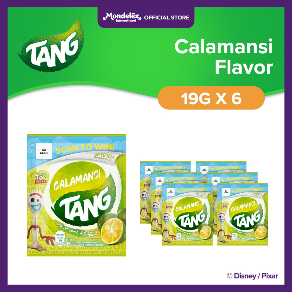 Tang Instant Drink Mix - Calamansi Flavor 19g (Set of 6) | Shopee ...