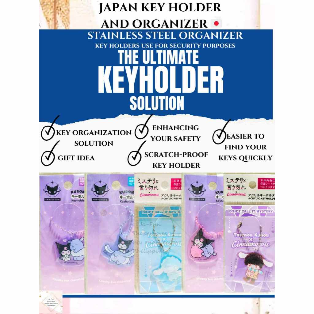 SANRIO KEYCHAIN KEYHOLDER CUTE SANRIO CHARACTERS JAPAN | Shopee Philippines