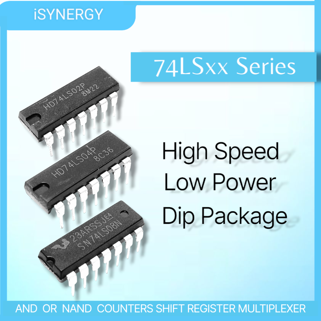 74LSxx LOGIC GATES LOGIC IC 7400 7402 7404 7408 7432 7410 74155 7420 ...