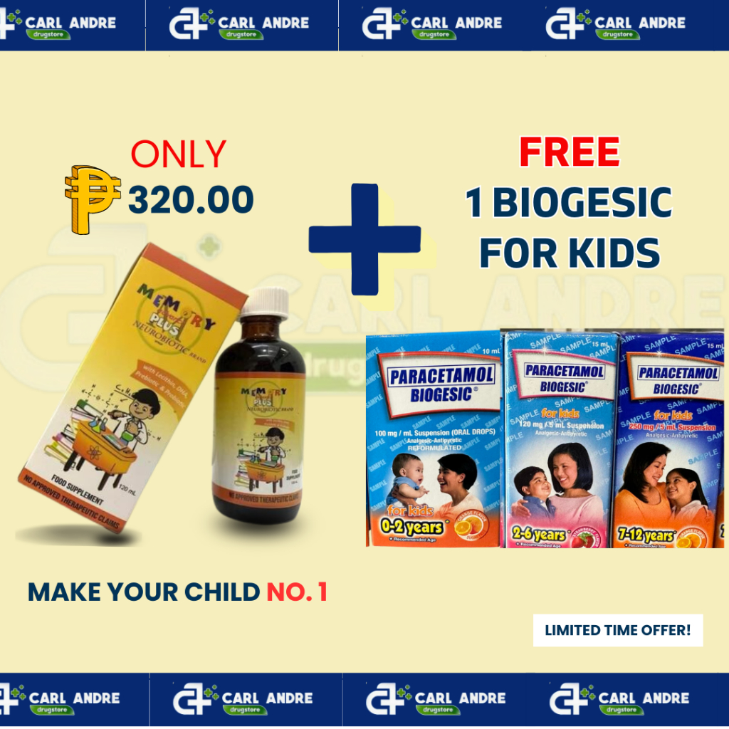 Memory for KIDS (Memory Advance Plus Neurobiotic Brand Syrup) | Shopee ...