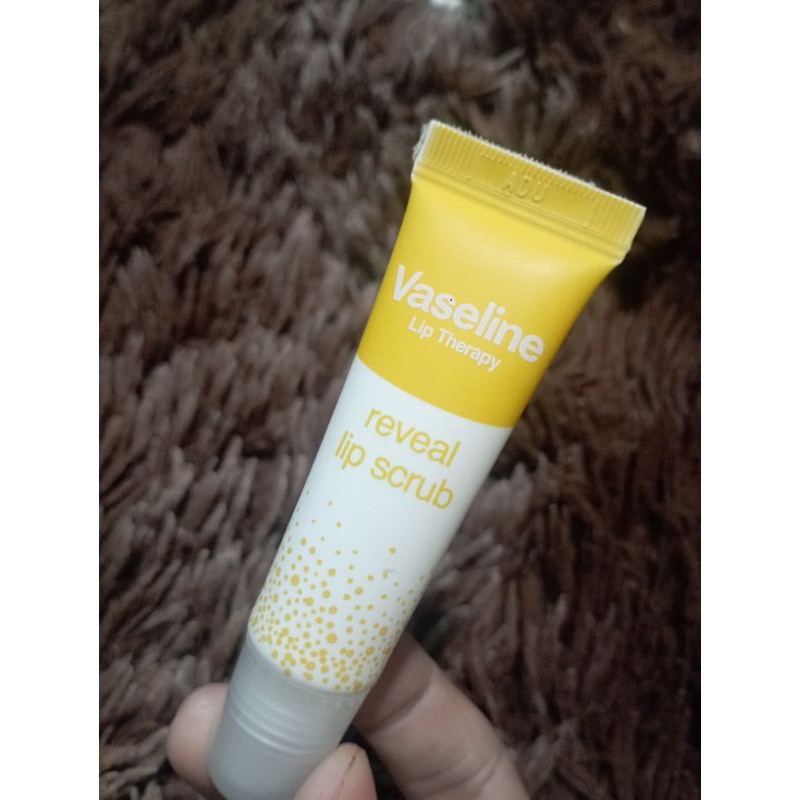 Vaseline Lip Therapy Reveal Lip Scrub 10ML | Shopee Philippines