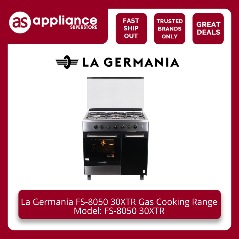 La Germania FS-8050 30XTR Gas Cooking Range and Oven Grill | Shopee ...