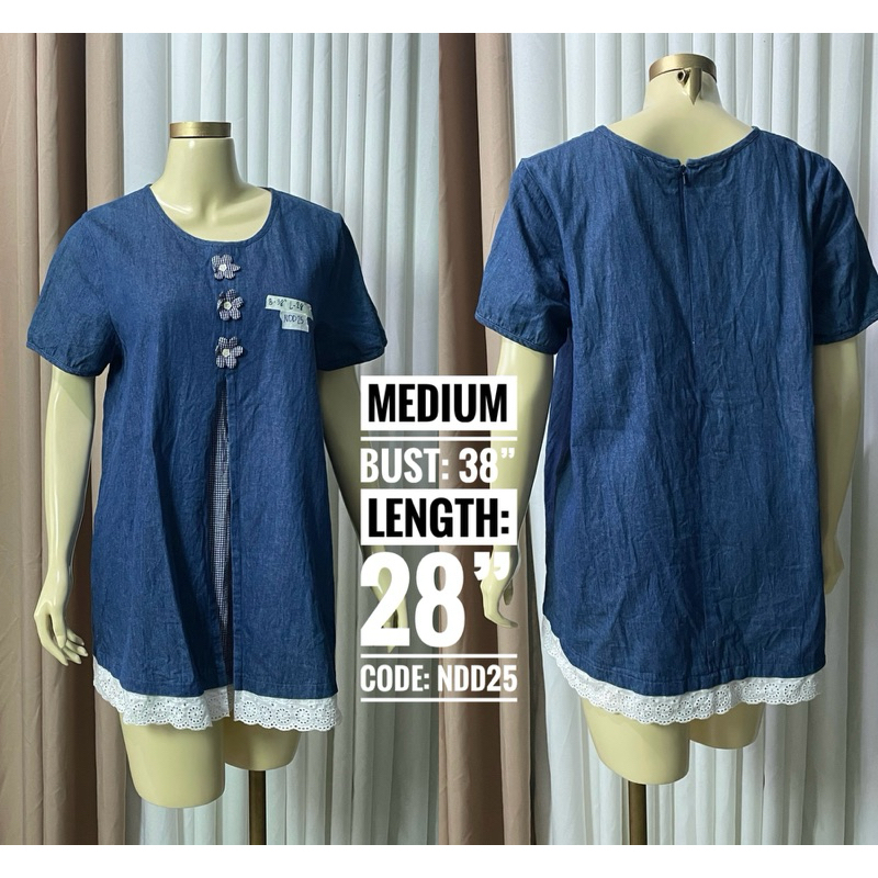 denim dress | maxi mini midi denim dress l ladies maong dress | Shopee ...