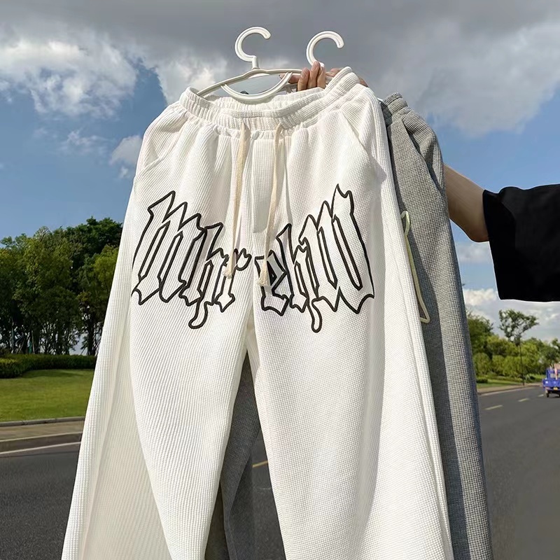 MX Aesthetic pants for men slocks oversized pants Korean baggy ...