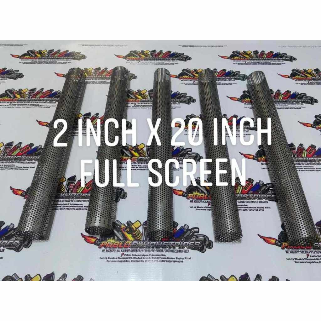 SCREEN & TUBE FOR OPEN MUFFLER/OPENPIPE/DAENGSAI4/AUN/KOU/CREED/NLK ...