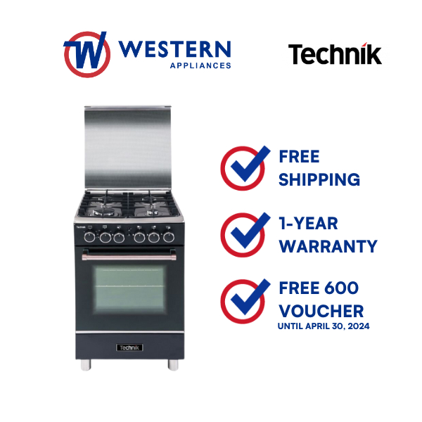 Technik 50cm Gas Range TFG5540CVMBC | Shopee Philippines