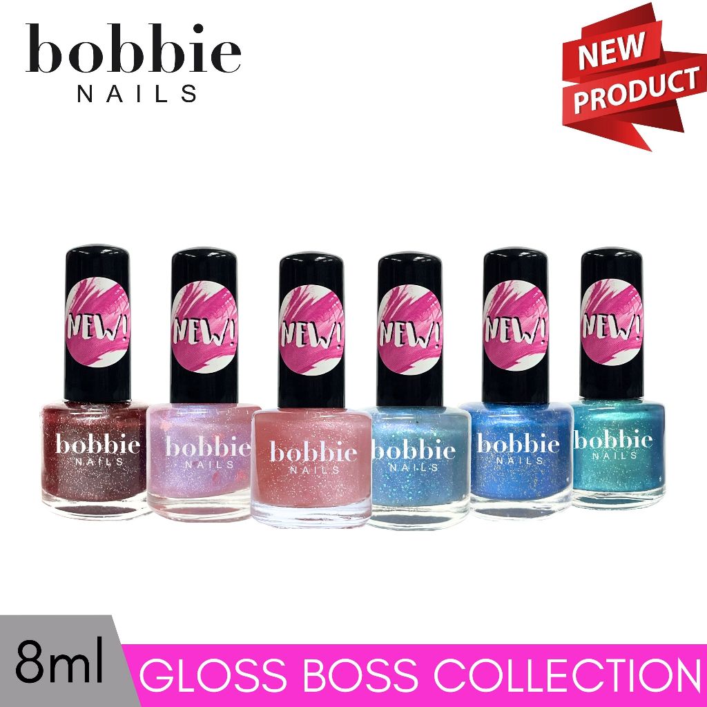Bobbie Nails Gloss Boss Collection 8ml | Shopee Philippines