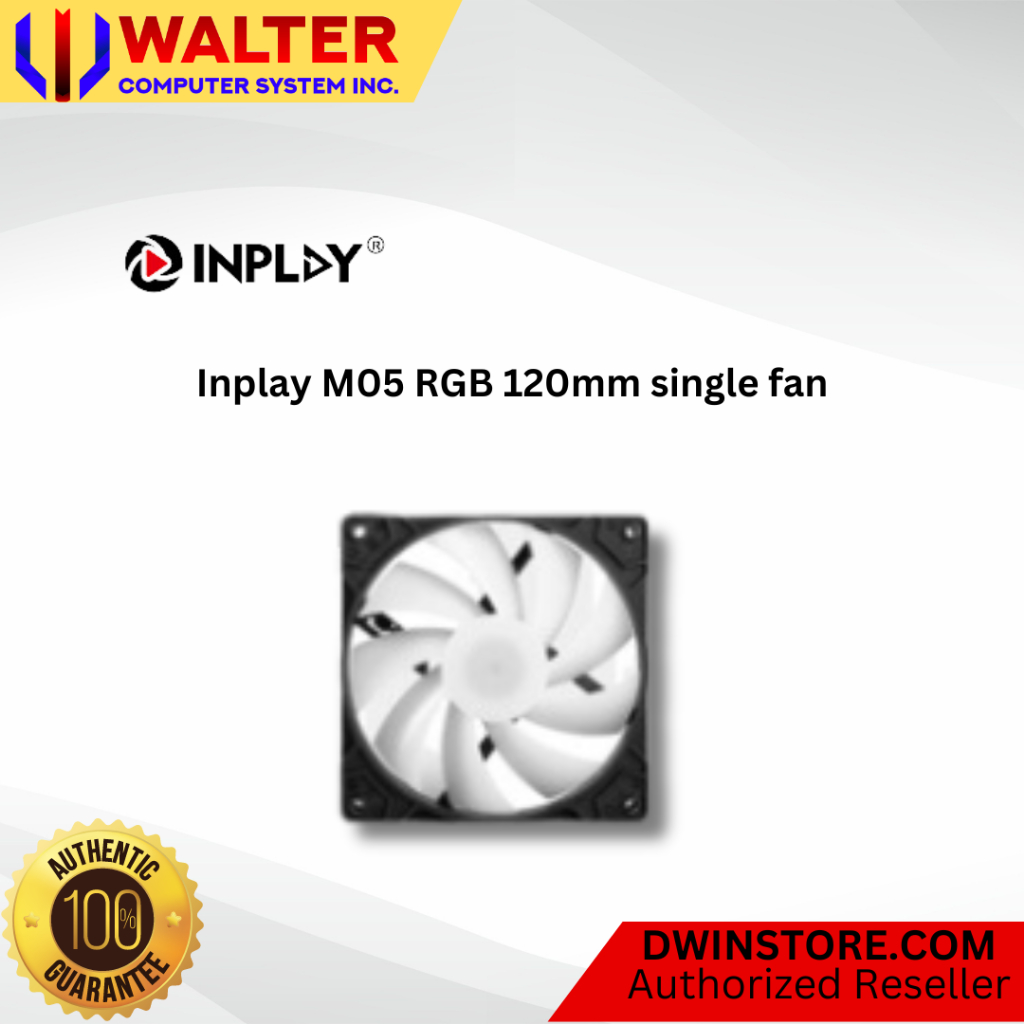 Inplay M05 RGB 120mm single fan | Shopee Philippines