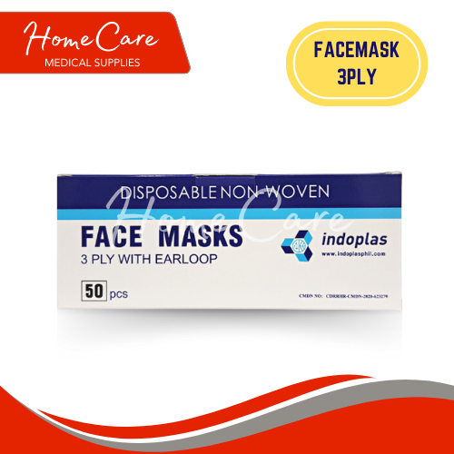 INDOPLAS Face mask Surgical Wholesale 50's | Facemask INDO | Shopee ...