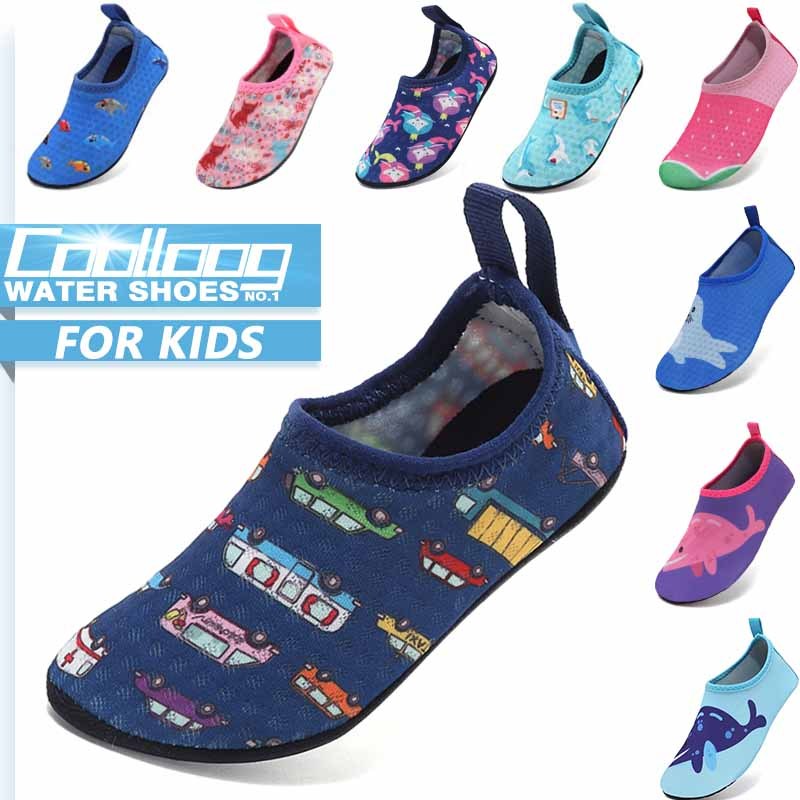 NEW Boys Korean Sandals with 3D Cartoon design Comfy Velco shoes beach ...