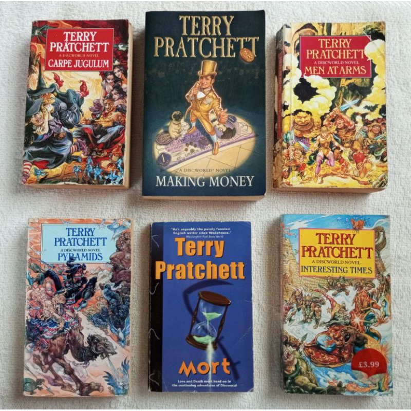 TERRY PRATCHETT Books - FANTASY BOOKS, FANTASY NOVELS, THE AMAZING ...
