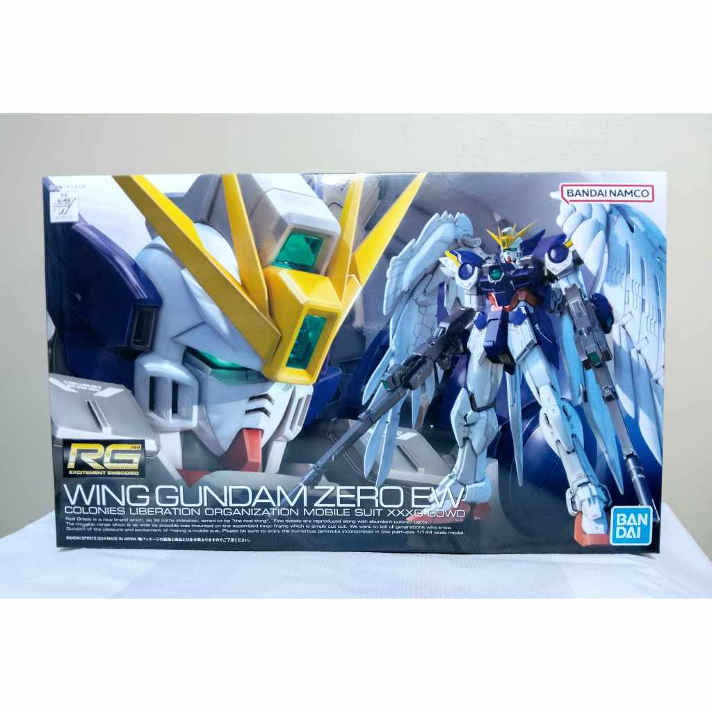 RG 1/144 Wing Gundam Zero Custom | Shopee Philippines
