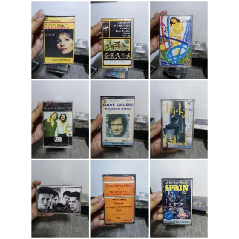 (DW2-2) Random Collectibles Cassette Tapes | Shopee Philippines