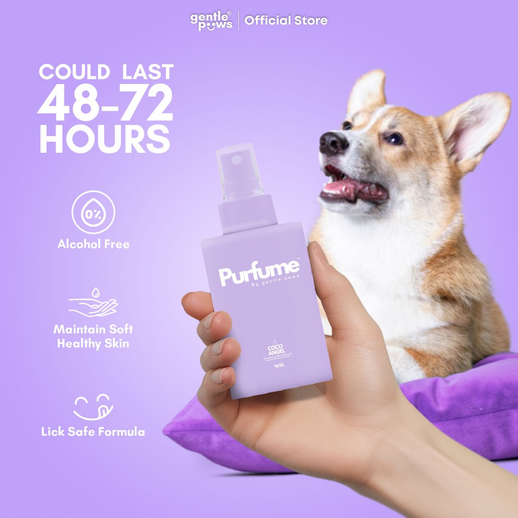 Gentle Paws Pet Cologne for Dogs and Cats Anti-Tick and Flea dog ...