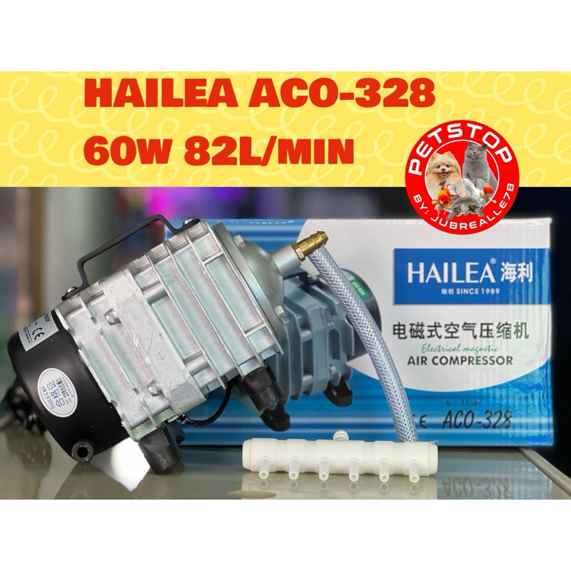 HAILEA Air Compressor 60w 82L/min Electromagnetic Air Pump | Shopee ...