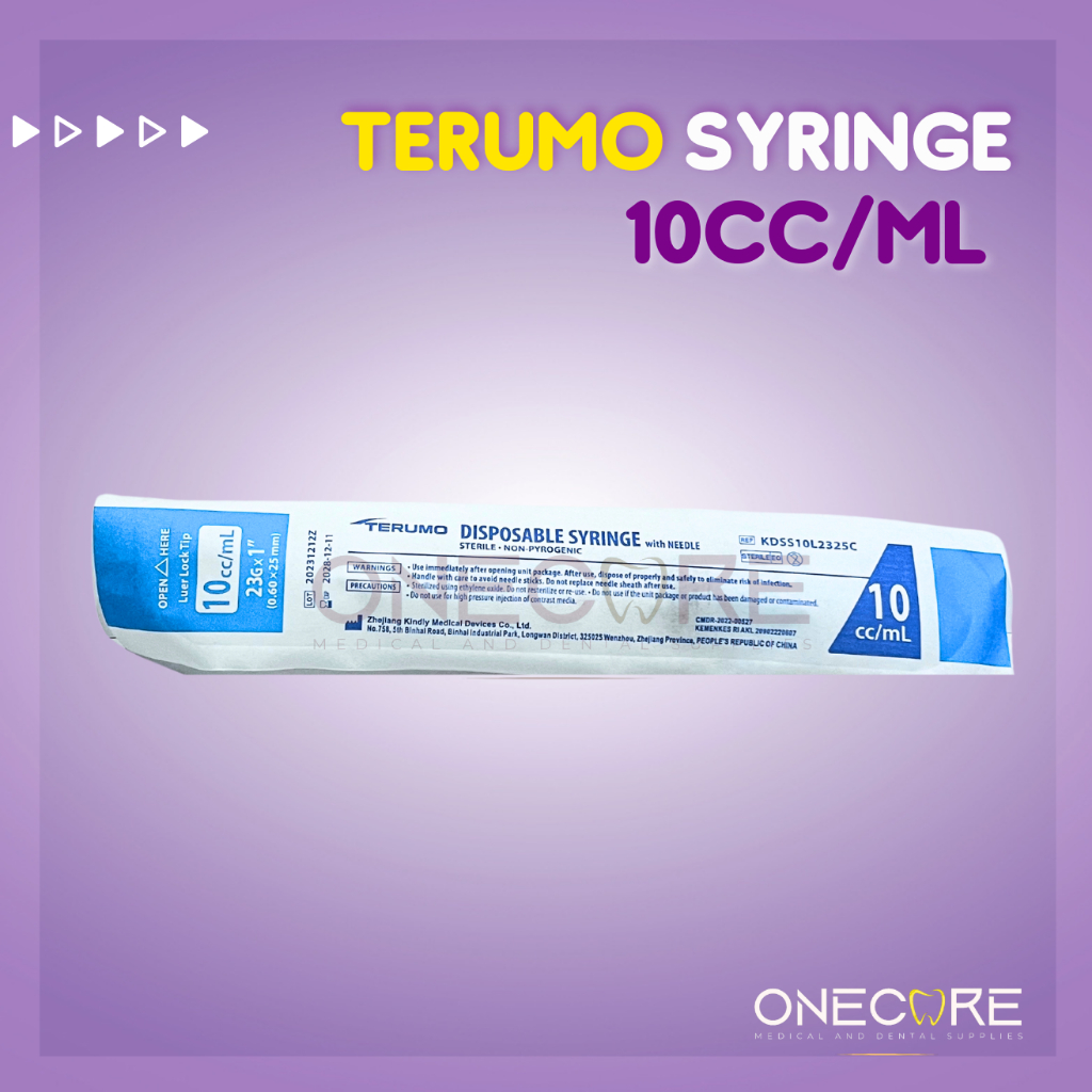 TERUMO Syringe 1cc, 3cc, 5cc, 10cc (SOLD PER PIECE) | Shopee Philippines