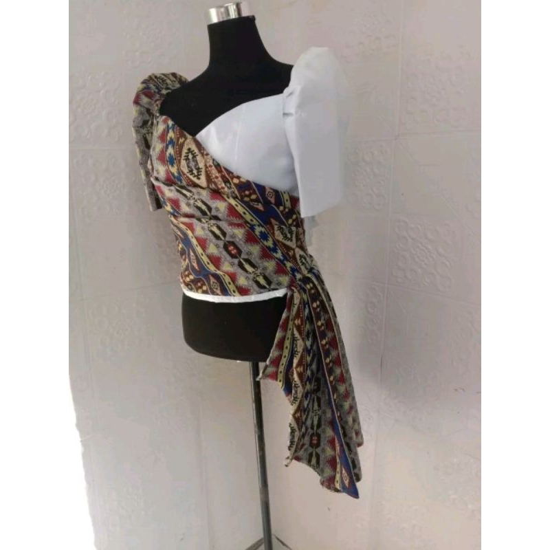 Filipiniana Dress top only | Shopee Philippines