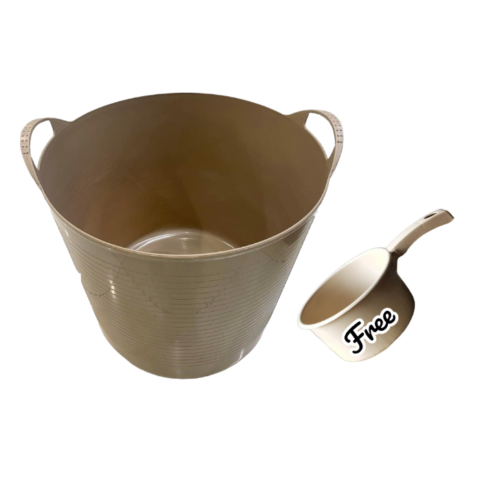 Flexible and Multipurpose Aesthetic Jumbo Bucket with Handle / Timba ...