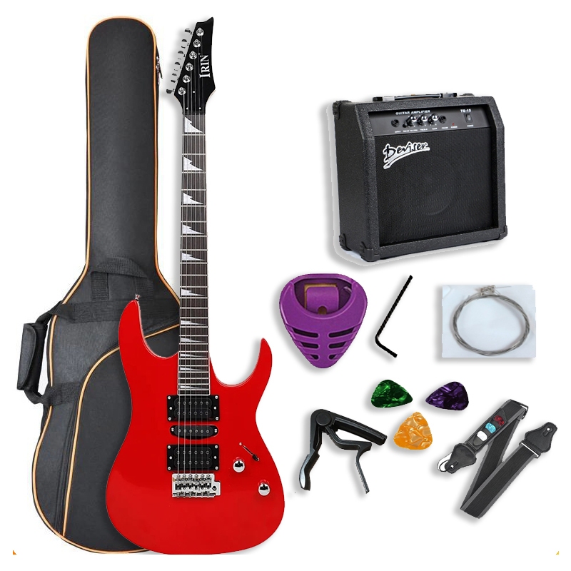 KAWES Double Rocker Electric Guitar Professional Metal Electric Guitar ...