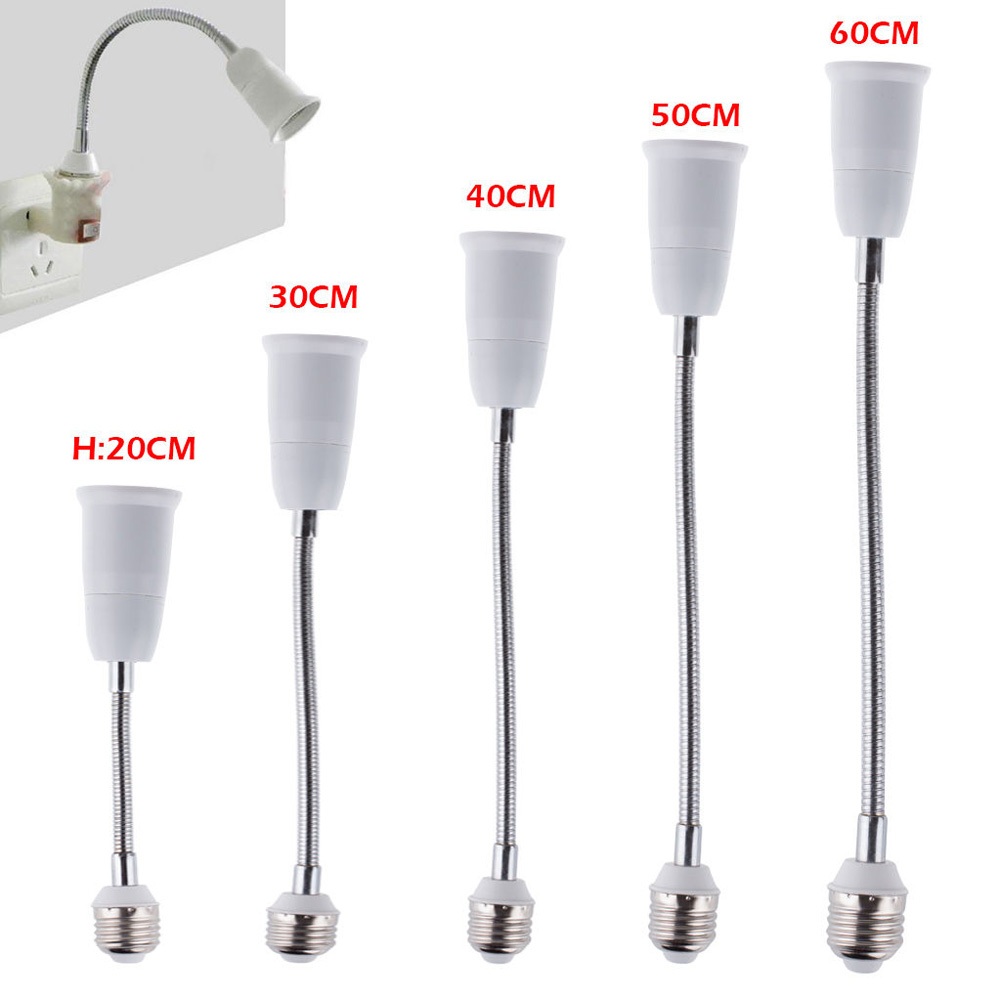 YOOSEE E27 to E27 LED Lamp Base Bulb Socket Extension Light Holder ...
