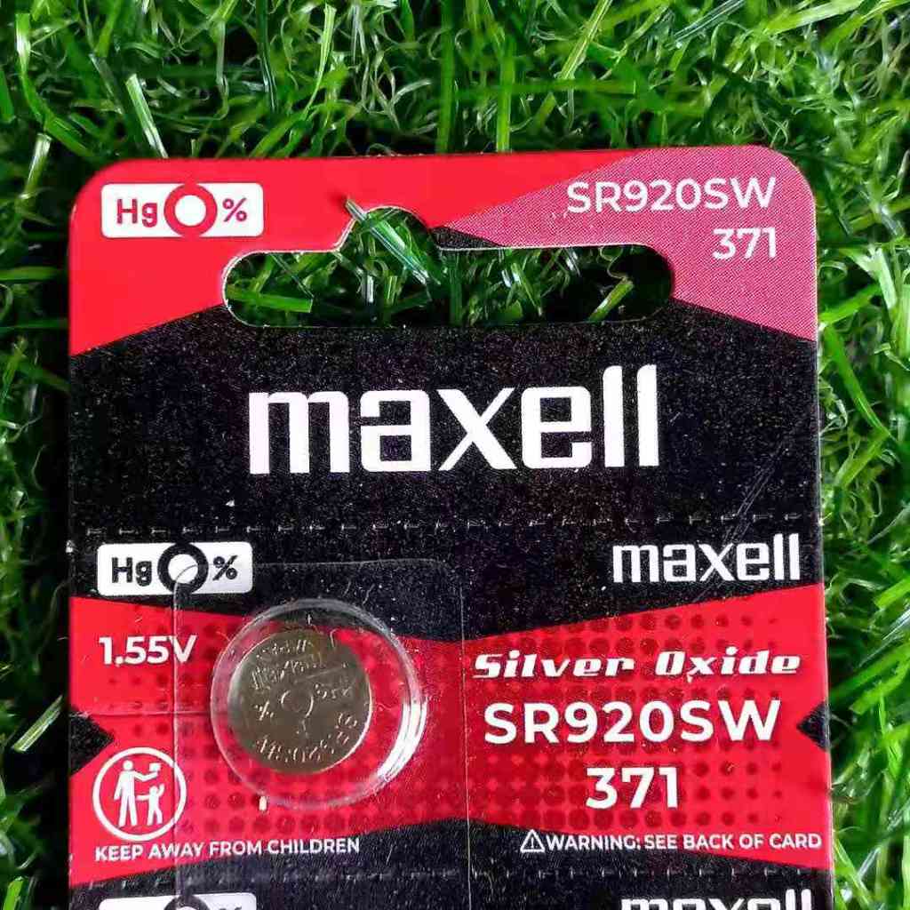 SR920SW 371 ORIGINAL MAXELL SILVER OXIDE WATCH BATTERY 1.55V 1PCS ...