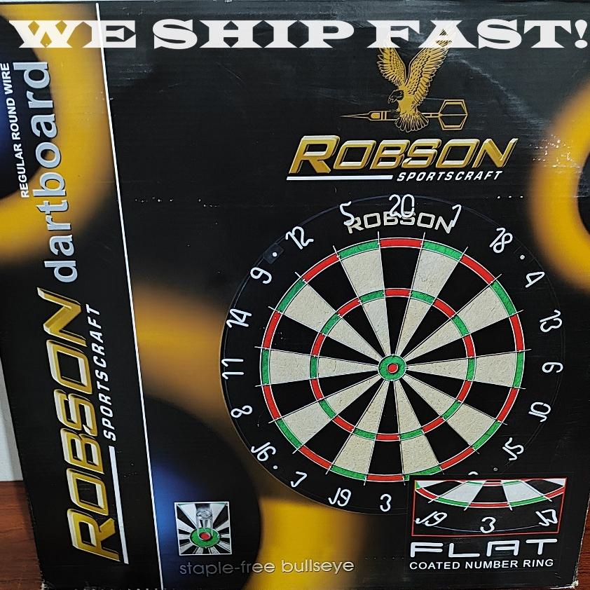 Robson Regular Dartboard Bristle Long lasting dartboard | Shopee ...