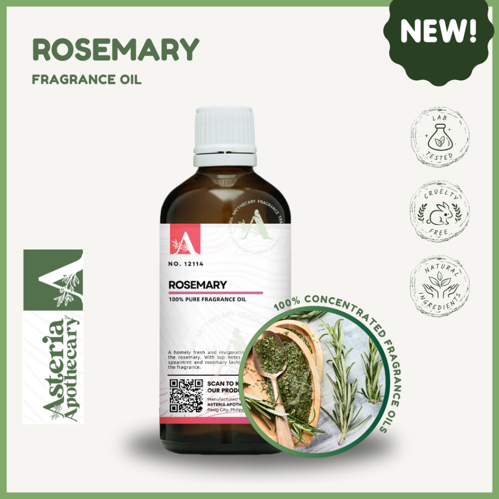 Rosemary Fragrance Oil (30ML & 100ML) for Soap, Candles & Cosmetics ...